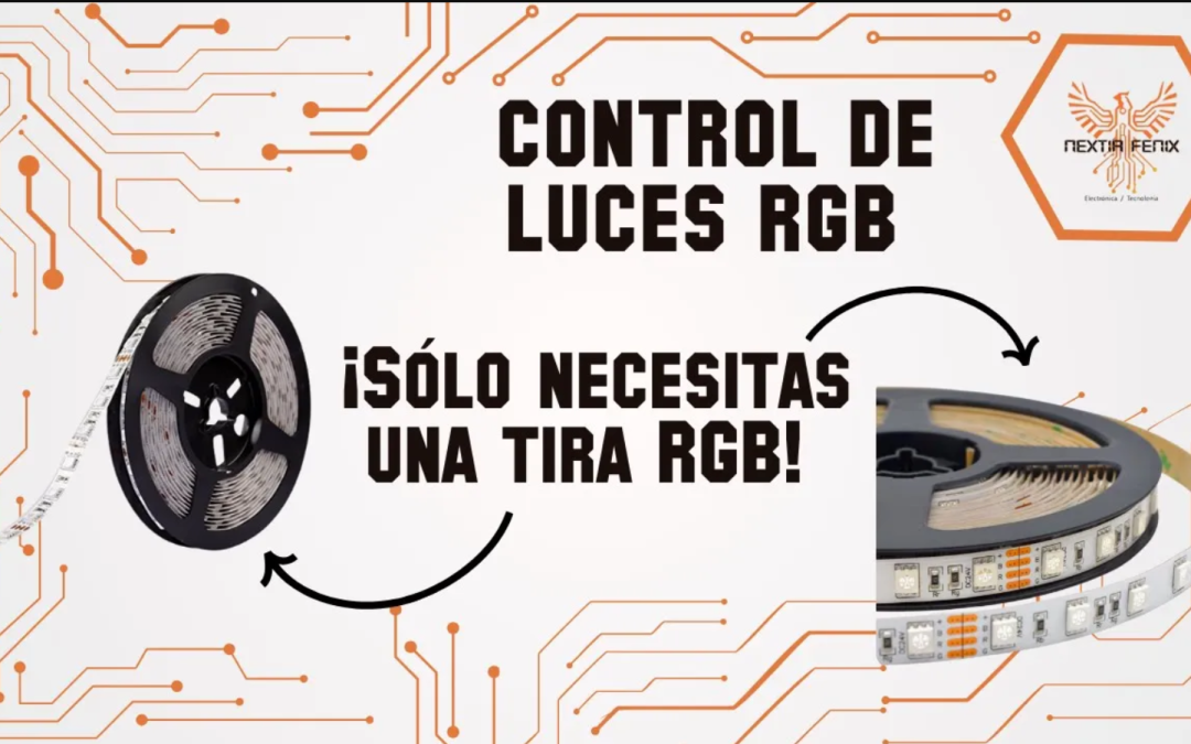 ¡CREA UN CONTROL DE LUCES RGB CON WLED Y ESP32! | Nextia Fenix
