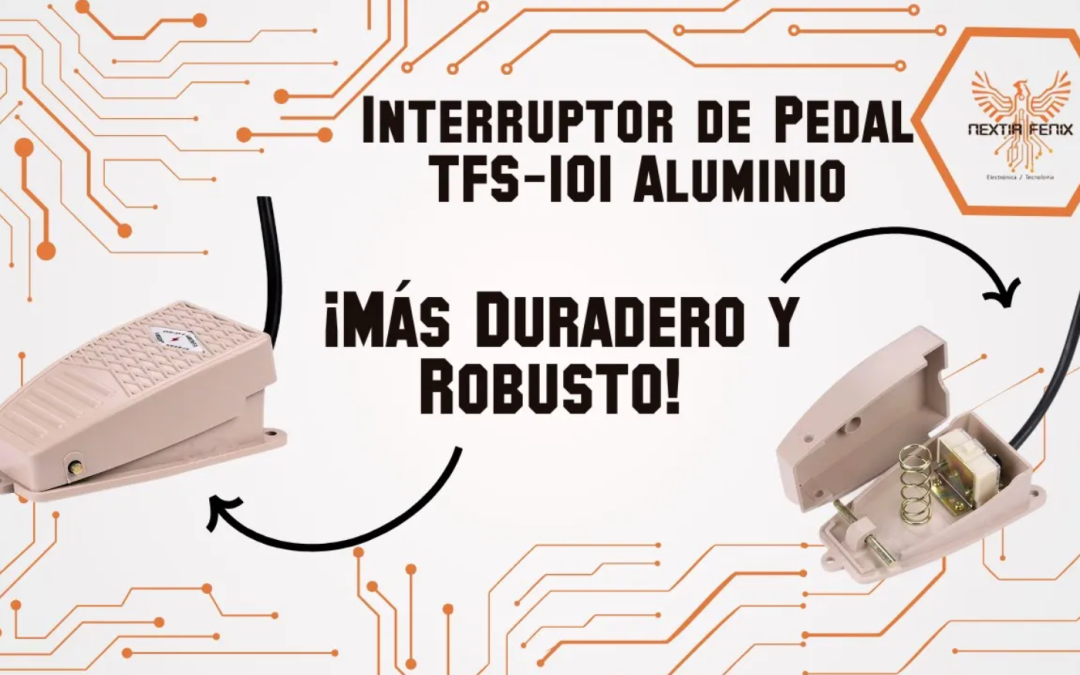 Interruptor de Pedal TFS-101 Aluminio | Nextia Fenix